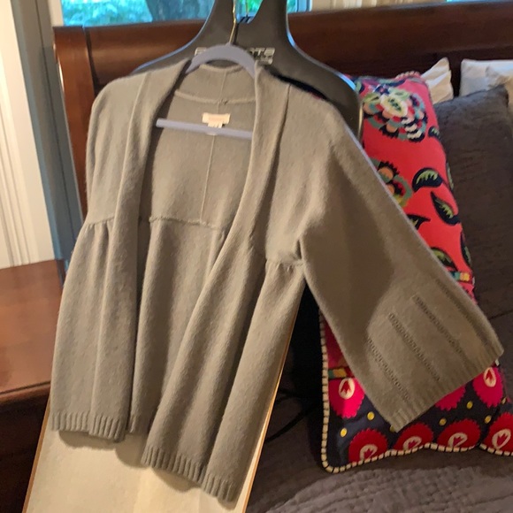 Sundance | Sweaters | Grey Openfront Cashmere Cardigan From Sundance ...